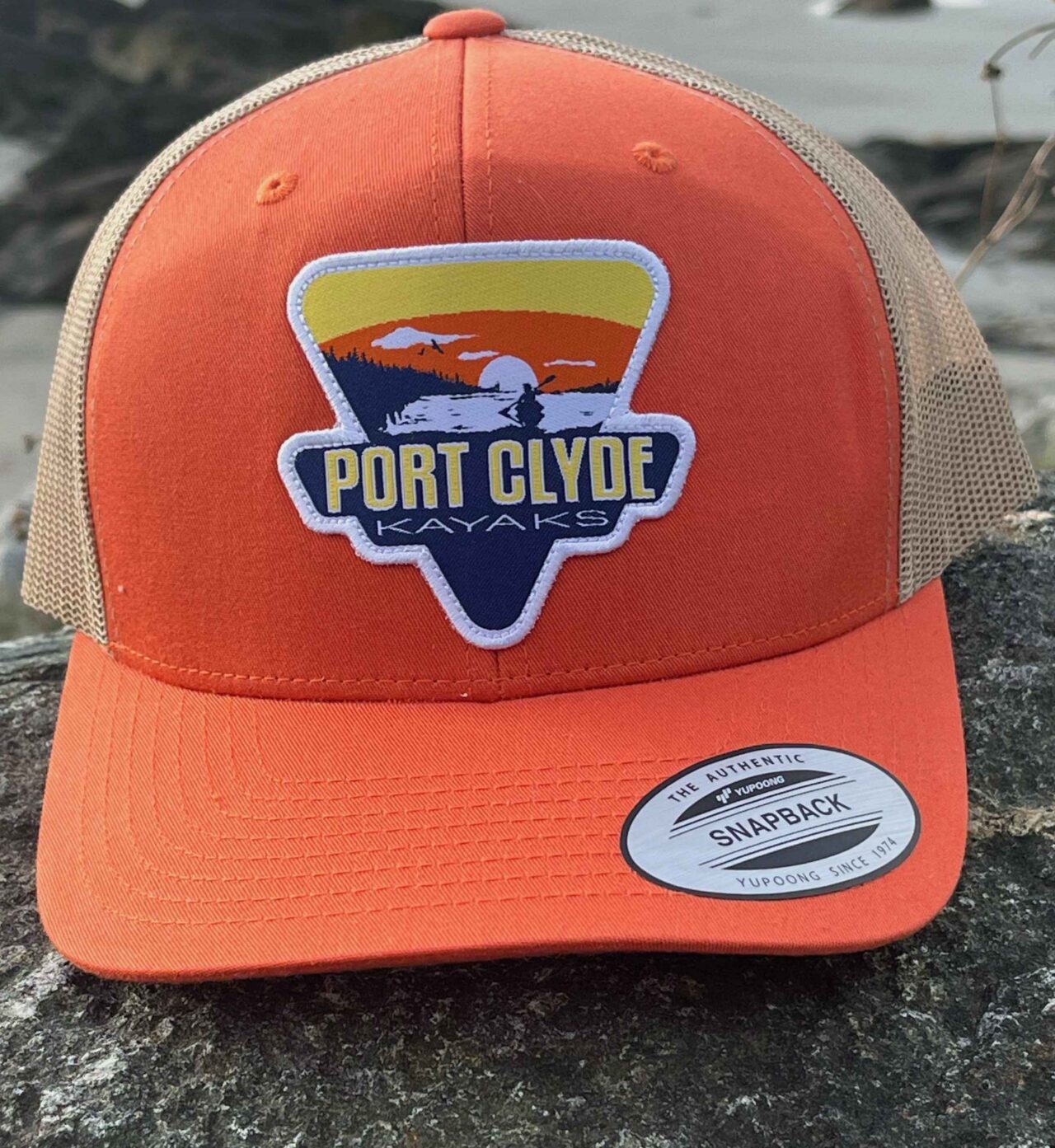 Port Clyde Kayaks Logo Structured Trucker Hat – Port Clyde Kayaks